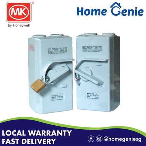 Mk Electric Isolator Switch 20a 240v Ip66 Ac22a Indoor Outdoor