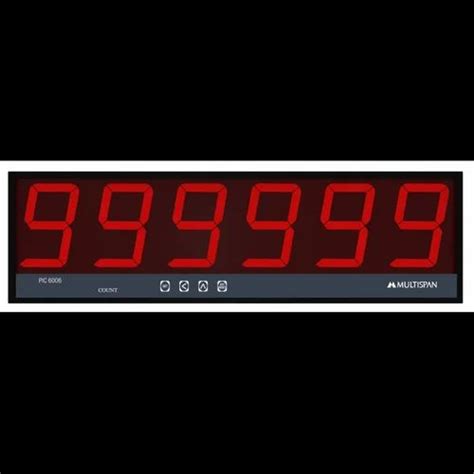 Multispan Pc 6006 Jumbo Display Programmable Counter At ₹ 1200 Piece Programmable Counters In
