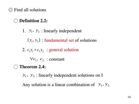 Ppt Chapter 2 Second Order Differential Equations Powerpoint Presentation Id 4495582