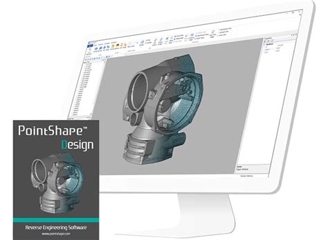 Pointshape Design Software Creates Parametric Cad Models Metrology And Quality News Online