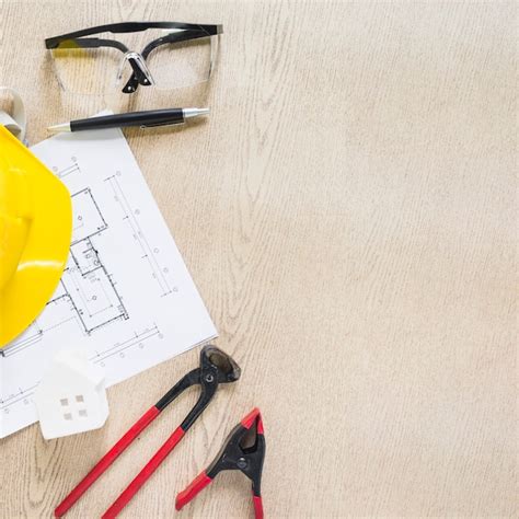 Free Photo Repair Tools And Safety Gear Near Draft