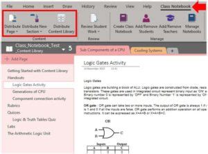 Microsoft OneNote Class Notebook E Learning Help Guides