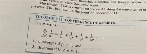 What Would Happen In This P Series If P Was Negative R Calculus
