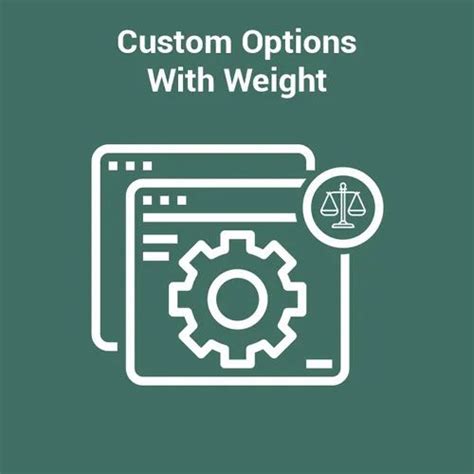 Magento 2 Custom Options With Weight In Bhavnagar