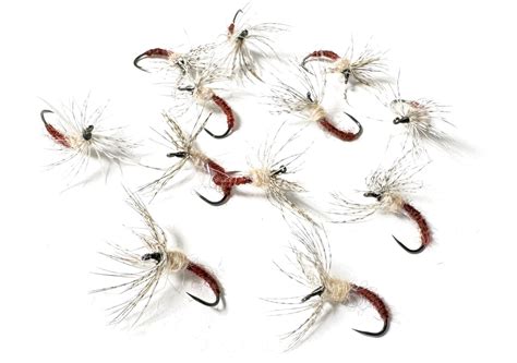 Red Ass Monkey Kebari Sakasa Flies 12 Pack — Dragontail Tenkara