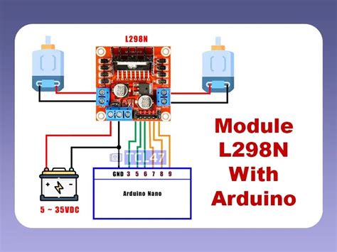 Arduino Điều Khiển Động Cơ Dc Qua Mạch L298n