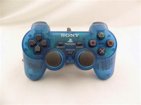 Sony Playstation 1 Psone Ps1 Controller Clear Blue Starboard Games