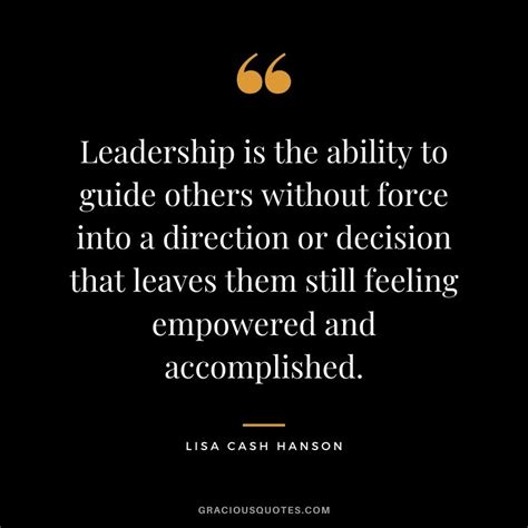 Leadership Qualities Quotes