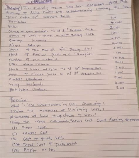 What Is Cost Classification In Cost Studyx