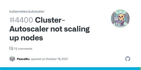 Cluster Autoscaler Not Scaling Up Nodes Issue 4400 Kubernetes Autoscaler GitHub