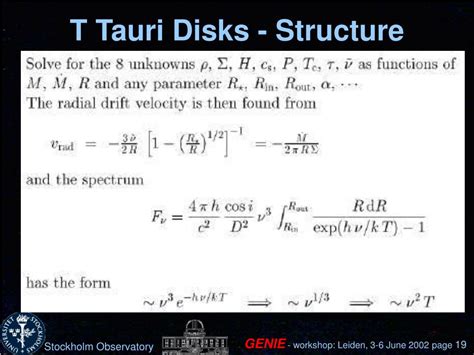 Ppt T Tauri And Debris Disks Powerpoint Presentation Free Download Id 5605253