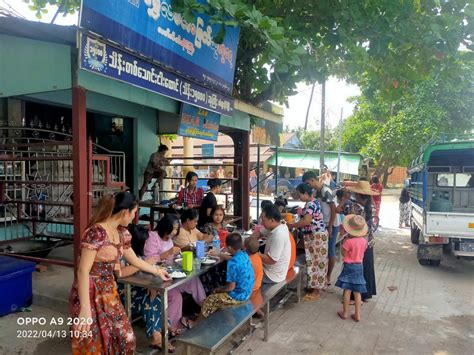 ပေါင်မြို့နယ်တွင်သင်္ကြန်အကြိုနေ့ အေးချမ်းပျော်ရွှင်စွာ ရေကစား