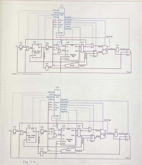 Solved Exercise Modify The Multicycle ARM Processor To Chegg