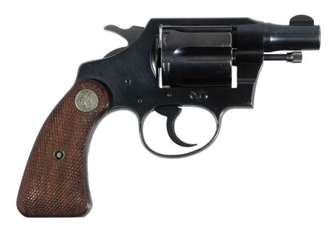 Lot Colt Detective Special Snub Nose Revolver 38 Spl