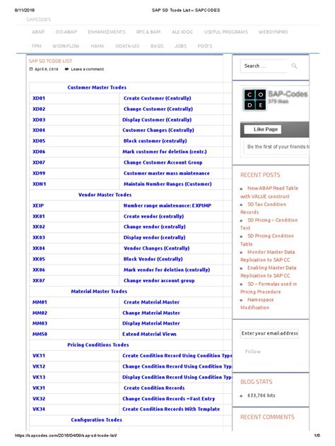 Sap Sd T Codes Invoice Software