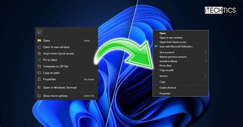 how to disable show more options in windows 11 right click context menu