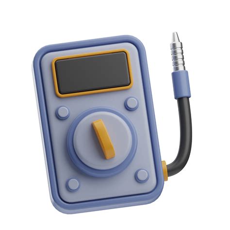 Engineering Object Multimeter 3d Illustration 36487103 Png