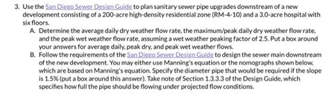 Solved Figure 1 Nomograph For Manning Formula For Circular