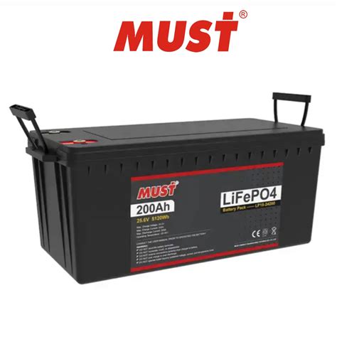 Bater A Litio Ah V Must Eco Green Solar