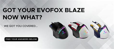 Evofox Blaze Programmable Gaming Mouse Help Amkette