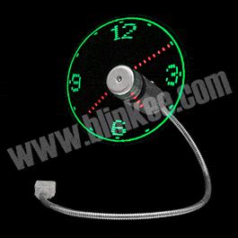 LED Fan Clock With USB Connection Magic Matt S Brilliant Blinkys