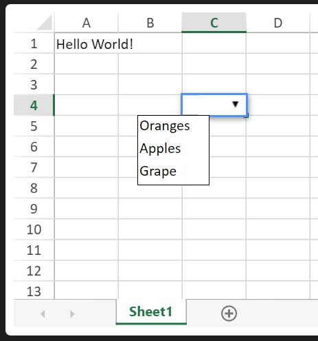 Padding Combobox SpreadJS SpreadJS MESCIUS Forums