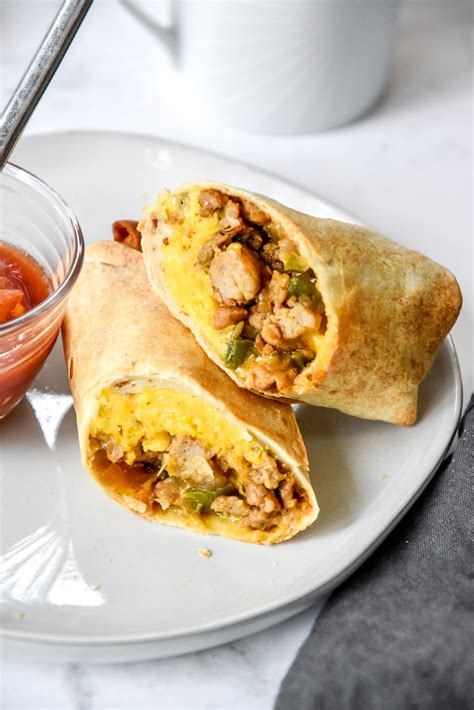 Breakfast Burritos Recipe Grilled Breakfast Burritos