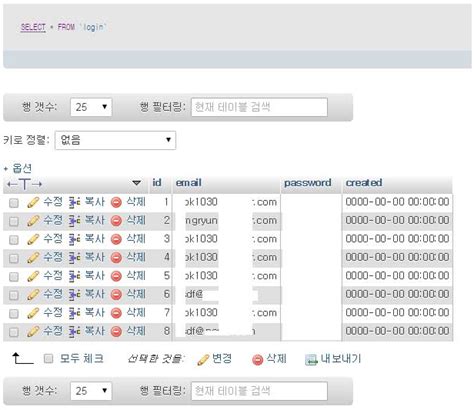 php에서 mysql db를 이용해 회원가입 아이디 중복체크를 하려는데 작동하지 않습니다 묻고답하기 xpressengine