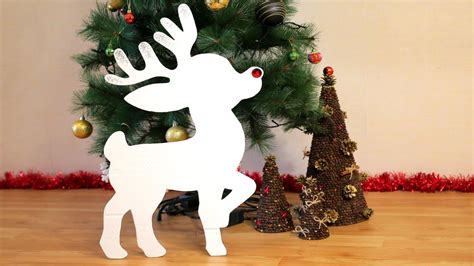 Олень из картона своими руками Diy Cardboard Deer Я рукодельница