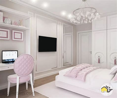 دیزاین اتاق خواب دخترانه در تهران ولنجک