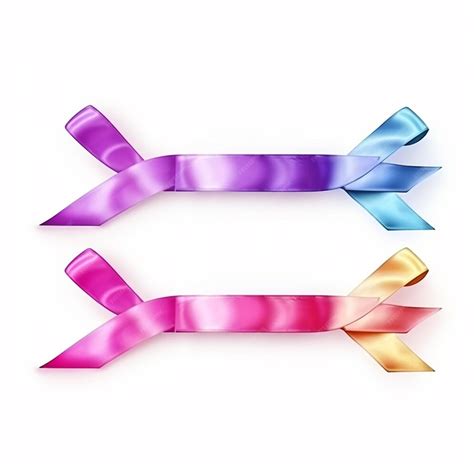Premium Ai Image Early Detection Saves Lives Ribbon On White Background
