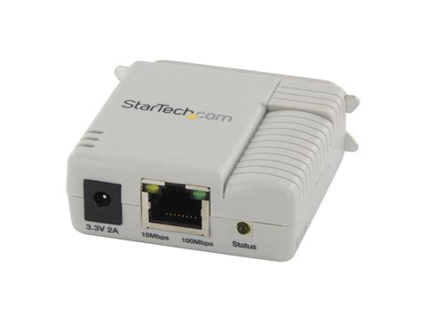 Pm1115p2 1 Port 10 100 Mbps Ethernet Parallel Network Print Server Newegg Ca