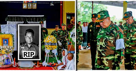 នាយឧត្តមសេនីយ៍ ម៉ៅ សុផាន់ ដឹកនាំប្រតិភូគោរពវិញ្ញាណក្ខន្ធសពលោកព្រិន្ទបាលឯក សួន រ៉ាន