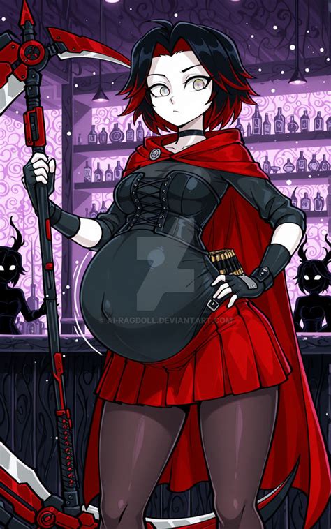Ruby Rose Rwby Sfw [preg] By Ai Ragdoll On Deviantart