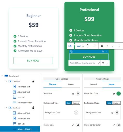 Pricing Table In WordPress Using Kadence Blocks