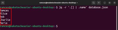 How To Use Jq Command To Process JSON In Linux Make Tech Easier