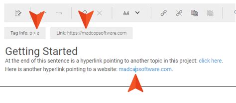Inserting And Editing Text Hyperlinks