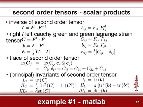 03 Tensor Calculus Tensor Analysis 03 Tensor Calculus