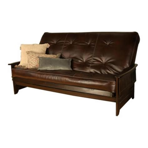 Kodiak Furniture Phoenix Espresso Queen Size Futon With Java Brown