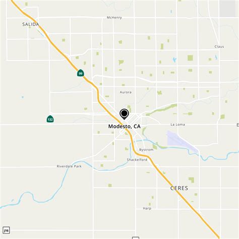 Modesto Ca Map And Directions Mapquest