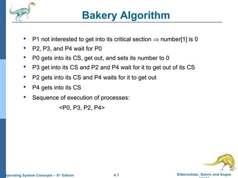 Bakery Algorithm Ppt