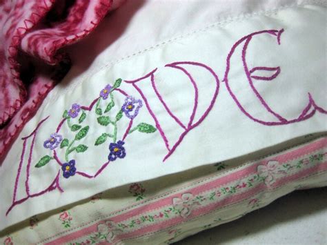 LOVE Embroidery Pattern Etsy