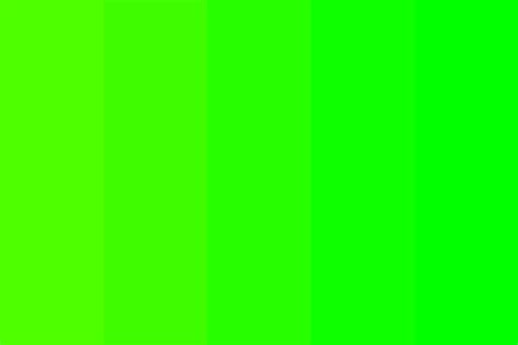 Neon Green Color Palette