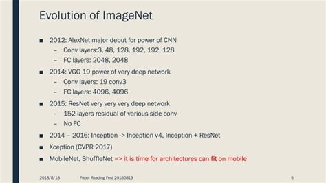 CVPR 2018 Paper Reading MobileNet V2 PDF