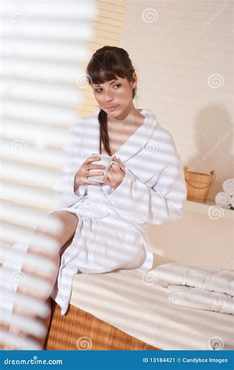 Spa Young Female Client At Wellness Massage Stock Image Image Of