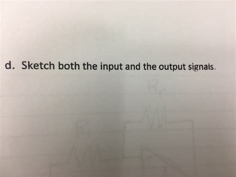solved design a differentiator circuit with an input signal