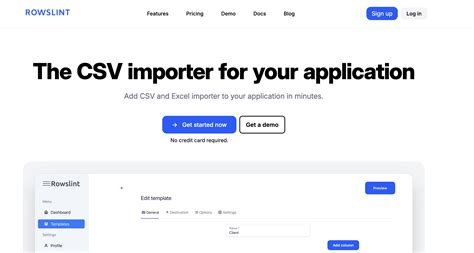 How To Import Csv Files In Any Web Application With Rowslint • The Csv Importer Built For Your