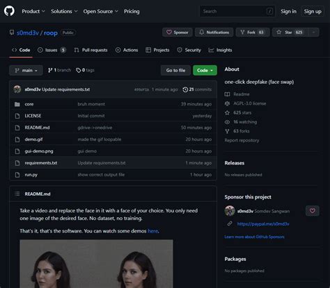 Deepfake Video Generator On Github