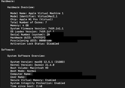 The Artifacts Of Macos Virtual Machine Corj03030 Medium