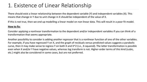 Assumptions Of Linear Regression Machine Learning Ppt